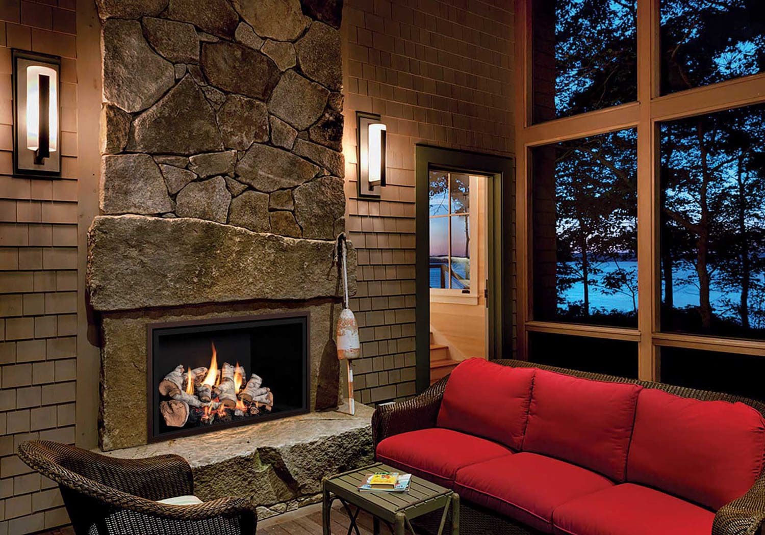 Mendota FV48 Gas Fireplace - Sutter Home & Hearth