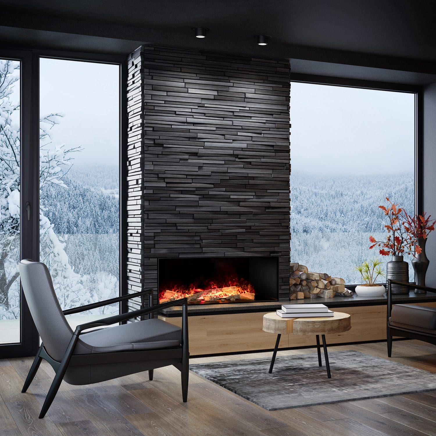 NetZero Waterplace Electric fireplace - Sutter Home & Hearth