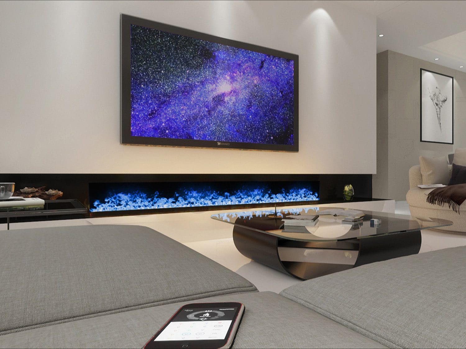 NetZero Waterplace Electric fireplace - Sutter Home & Hearth